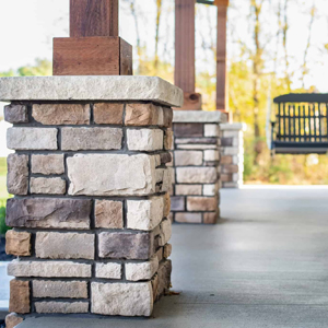 Manufactured Stone in Indiana | Estes Material Sales