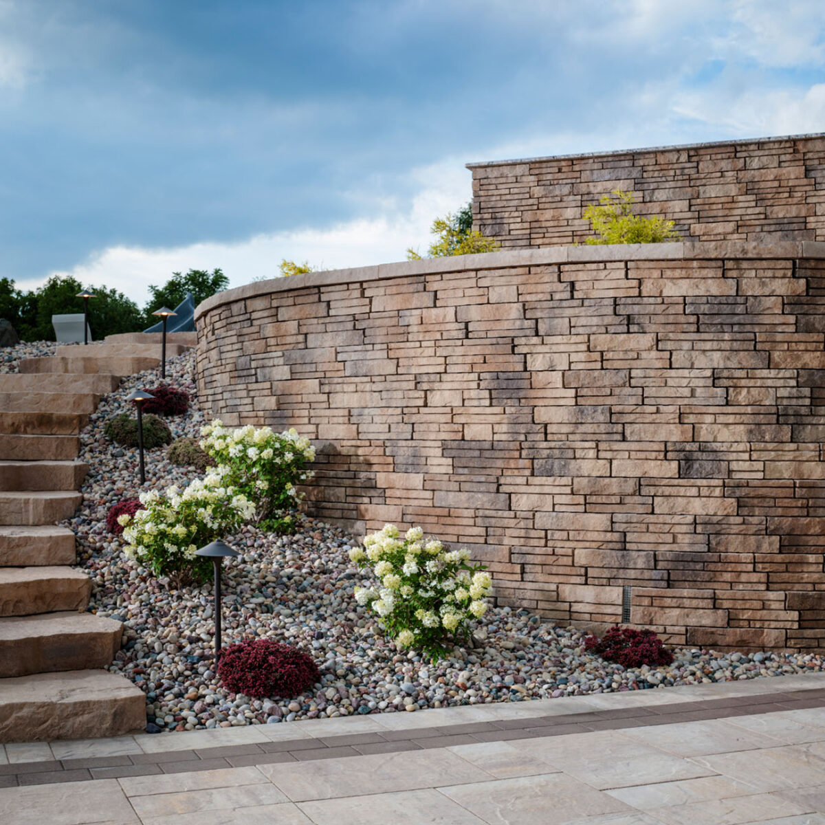Retaining Wall Systems in Indiana | Estes Material Sales